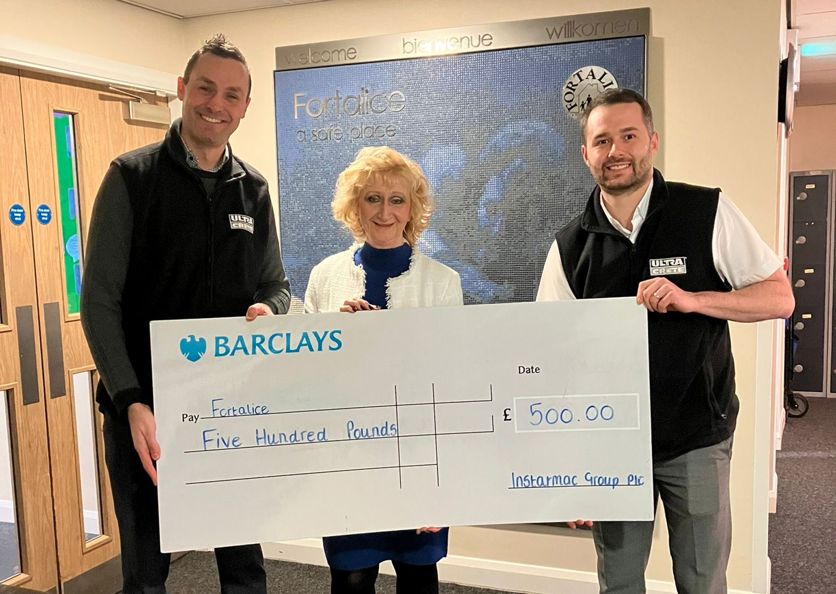 Instarmac has donated £500 to Fortalice, a charitable organisation that ...