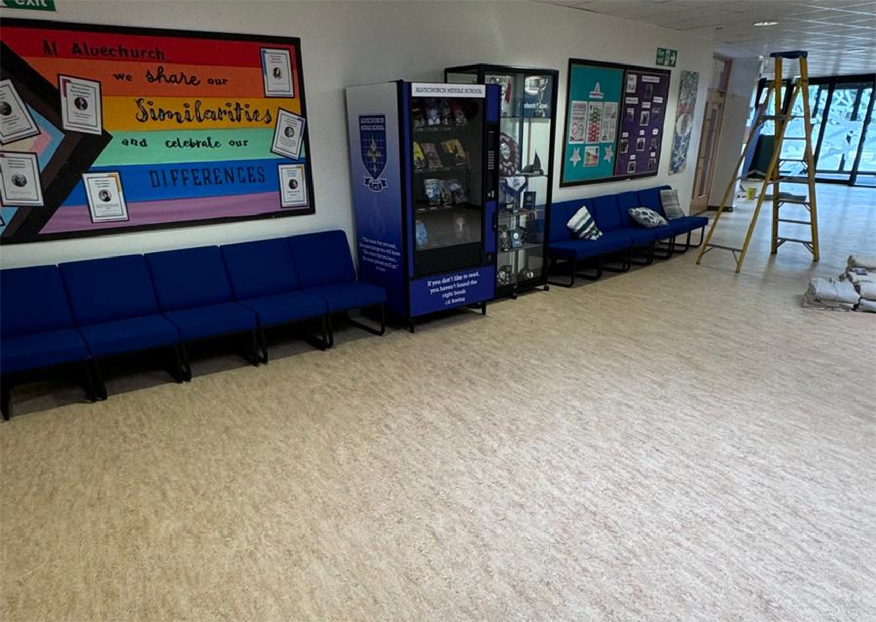 UltraFloor excels at primary school renovation - Instarmac